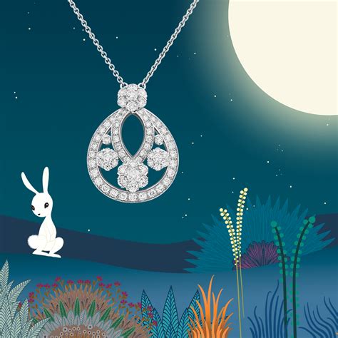 Esquire 國際中文版君子雜誌 禮讚中秋，van Cleef And Arpels攜手法國插畫家charlotte Gastaut打造動畫短片