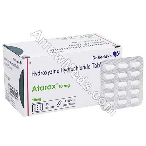Hydroxyzine 10 Mg Generic Fast Relief For Anxiety And Allergies