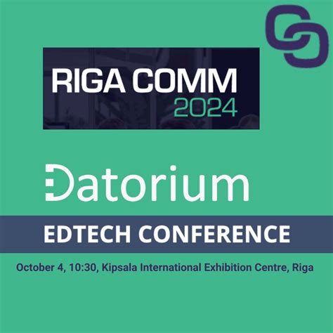 Rigacomm2024 Edtech Datorium Futureofeducation Innovationineducation B2b Edtechstage