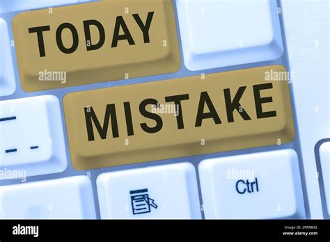 Writing Displaying Text Mistake Concept Meaning Misconception About