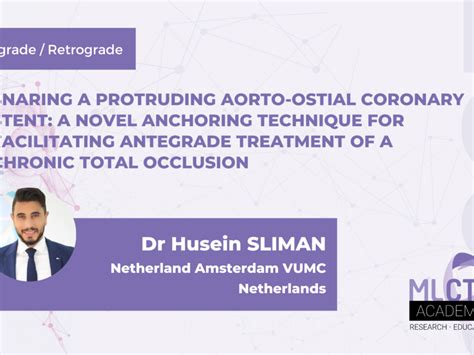 Ipsilateral Retrograde Lad Cto Pci Dr Mlcto Academy