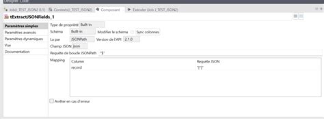 how do i split an array of jsons using textractjsonfields talend