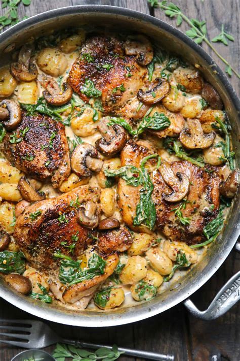 Creamy Chicken And Gnocchi One Pan 30 Minute Meal Julias Album