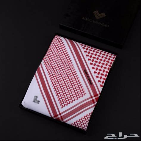 شماغ ماريو فالنتينو عدد 2 أحمر موقع حراج