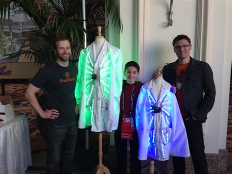 Interactive Led Lab Coat 11 Steps With Pictures Instructables