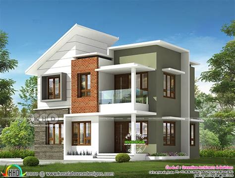 4 Bedroom 25 Lakhs Budget House Plans Contemporary 10 Pictures