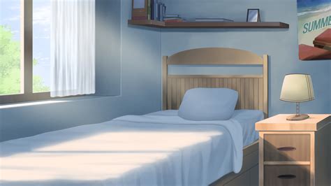Artstation Bedroom Visual Novel Background Game Assets