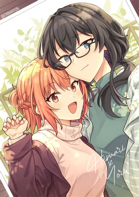 Asanagi Yori And Kino Himari Sasayaku You Ni Koi Wo Utau Drawn By