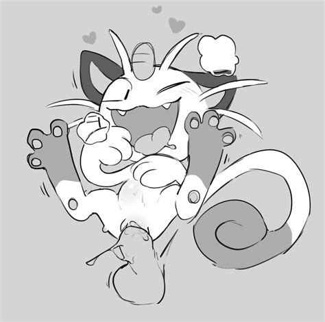 Rule 34 Female Feral Male Meowth Nintendo Paperclip Artist Penis