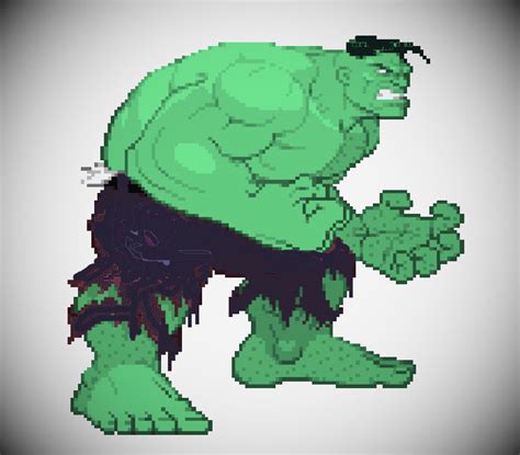 Hulk Sprite Edit Better By Trex2007 On DeviantArt