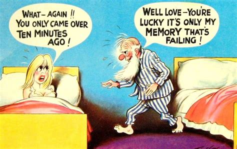 Naughty Postcard 1 Of 7 Funny Postcards Funny Cartoon Pictures