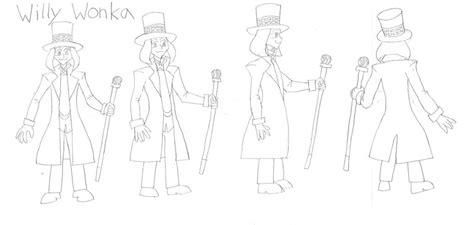 Willy Wonka Model Sheet By Danielegan85 On Deviantart
