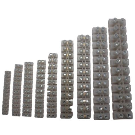 Terminal Block Barrier Strip Screw Wire Connector Strip 12 Position Dual Row Type 6a 10a 16a 20a