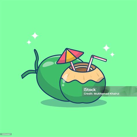 코코넛 드링크 벡터 일러스트 트로피컬 드링크 여름 드링크와 과일 건강관리와 의술에 대한 스톡 벡터 아트 및 기타 이미지 건강관리와 의술 건강한 생활방식 건강한