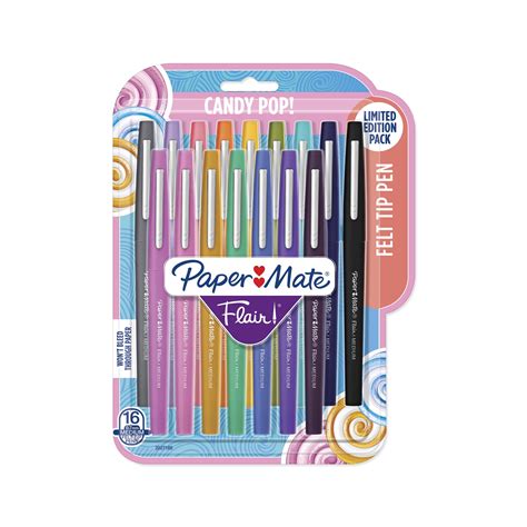 Paper Mate Flair Felt Tip Pens Medium Point 07mm Limited Edition