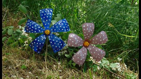 Flores Hechas Con Botellas De Refresco