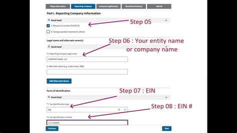 How To File Beneficial Ownership Information Report Boir Step By