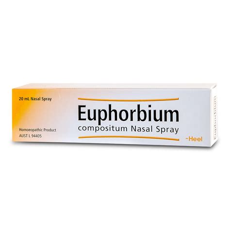 Heel Euphorbium Nasal Spray 20ml