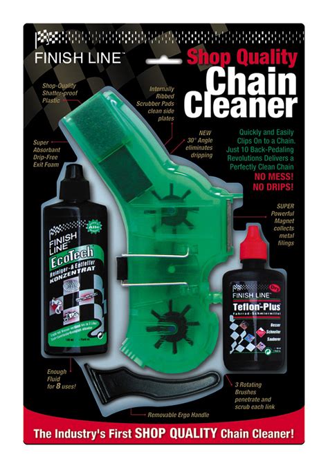 Finish Line Chain Cleaner Set incl. EcoTech and Teflon Plus