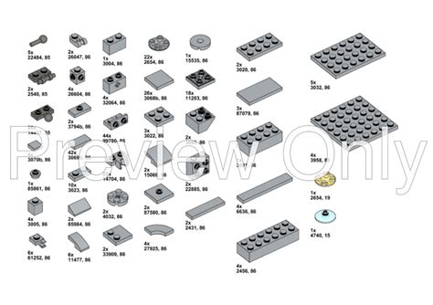 Lego Moc Slab Bot By Brickfolk Rebrickable Build With Lego