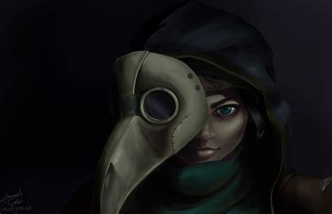 Darkest Dungeon Plague Doctor Unmasked By Muddymink On Deviantart