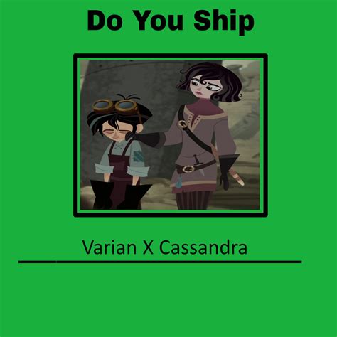 Do You Ship Varian X Cassandra By Nicolefrancesca On Deviantart