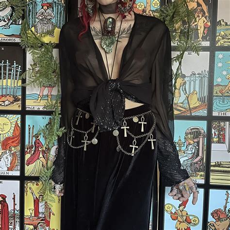 Vintage Whimsigoth Beaded Sheer Cardigan Whimsical Depop