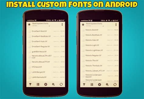 guide to install custom fonts on android devices technobuzz how to