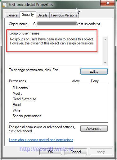 File Properties Ebsoft