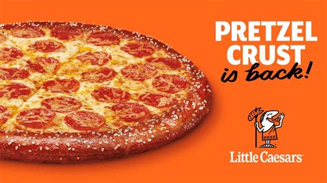 Little Caesars Pretzel Crust Pizza And The New Pull A Part Bread