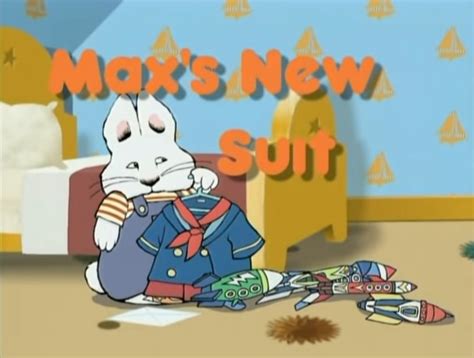 Maxs New Suit Max And Ruby Wiki Fandom