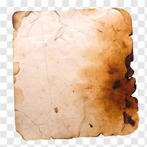 Old Weathered Paper Texture Burnt Paper Texture Vintage Parchment