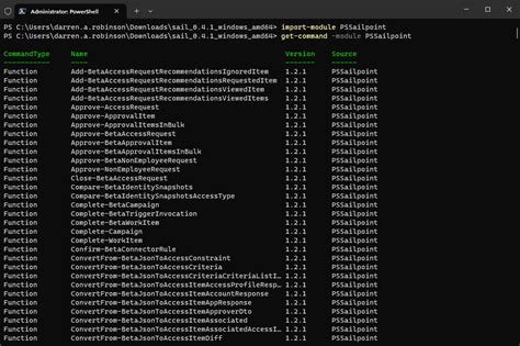 Identitynow Powershell Comand Not Working Isc Discussion And