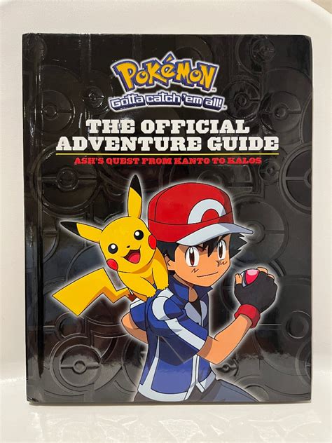 Pokemon Book Official Adventure Guide Ashs Quest From Kanto To Kalos