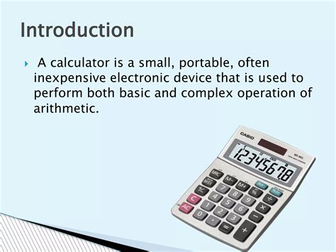 calculator using java pptx