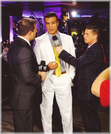 Alberto Del Rio Matt Stryker And Josh Matthews Backstage Interview