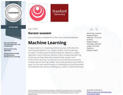 Nareen Waseem On Linkedin Machinelearning Datascience