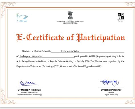 Krishnendu Saha On Linkedin It Was A Great Learning Through This Dst Webnair For Research