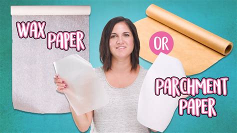Parchment Paper Vs Wax Paper