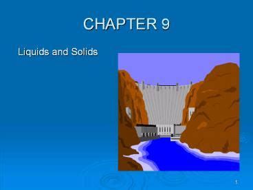 PPT Liquids And Solids PowerPoint Presentation Free To View Id F E MTc M
