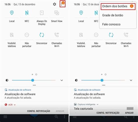 Android Como colocar novas funções e apps na barra de notificações