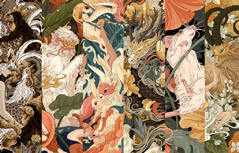 生肖花语3【上】健美糖 站酷zcool