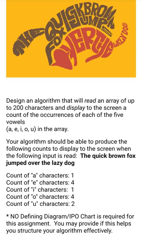 Solved Design An Algorithm That Will Read An Array Of Up To