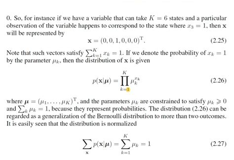 Machine Learning Normalized Multinomial Distribution Mathematics Stack Exchange