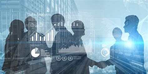 Business Data Analysis And Statistical Dashboard Vouch Stock Image