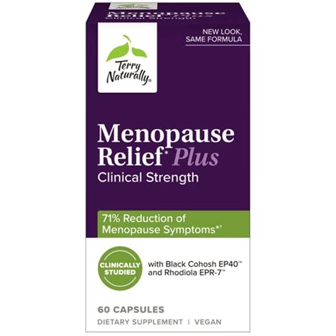 Terry Naturally Menopause Relief Plus 60 Capsules Vitacost