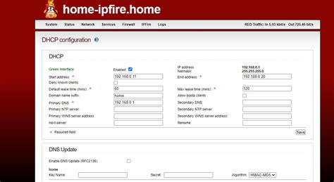 error messages when assigning static dhcp leases getting started with