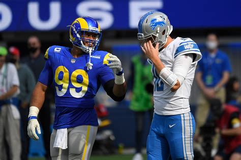 Detroit Lions Los Angeles Rams Remain Interlinked Heading Into Crucial