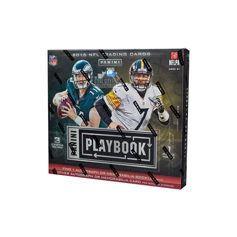 2016 Panini Playbook Football Hobby Box Steel City Collectibles