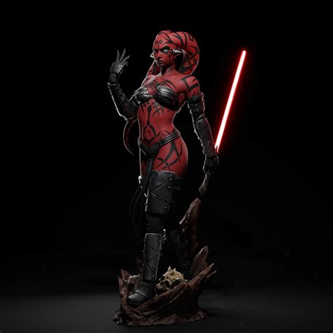 Stl File Darth Talon 3d Print ⭐・3d Printing Idea To Download・cults